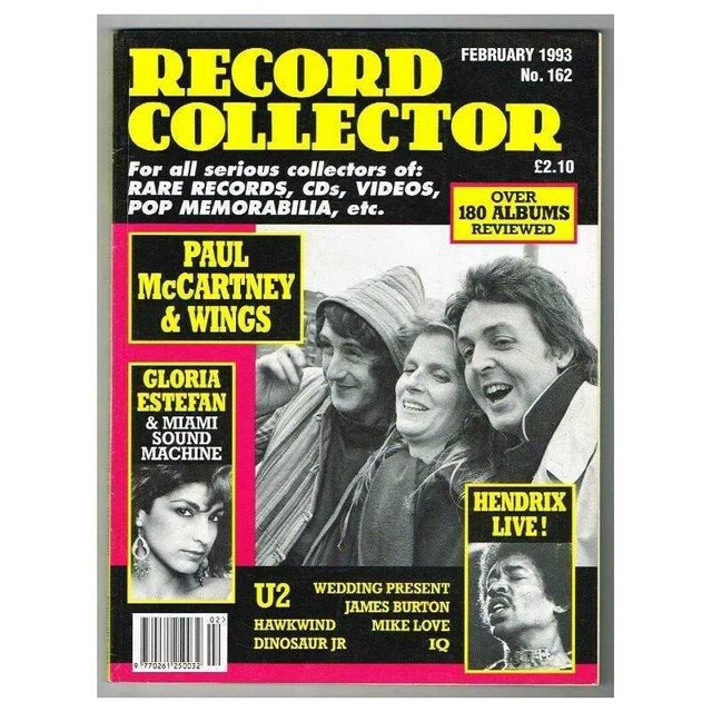 RECORD COLLECTOR MAGAZINE February 1993 mbox3464/g Paul McCartney ...