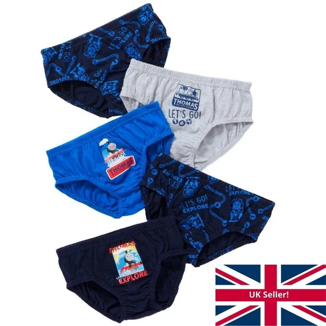 THOMAS & FRIENDS Paw Patrol Bing Kids Briefs Back To School Multi Pk ...