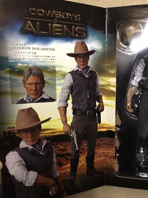 FIGURINE MEDICOM COWBOYS and Aliens Colonel Woodrow Dolarhyde Harrison ...