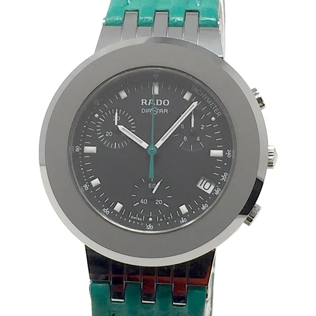 RADO (LIKE NEW & unworn) Diastar Diamaster Chronograph Tungsten 538. ...