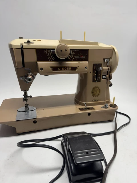VINTAGE SINGER 401A SLANT-O-MATIC Vintage Sewing Machine £314.15 ...