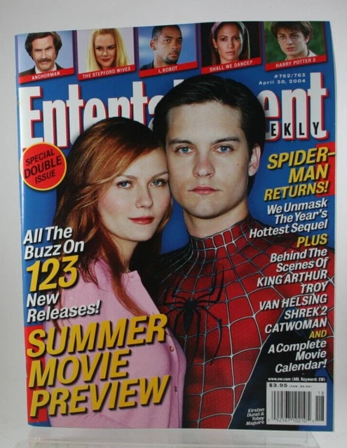 ENTERTAINMENT WEEKLY SPIDER-MAN Kristen Dunst Tobey Maguire David ...