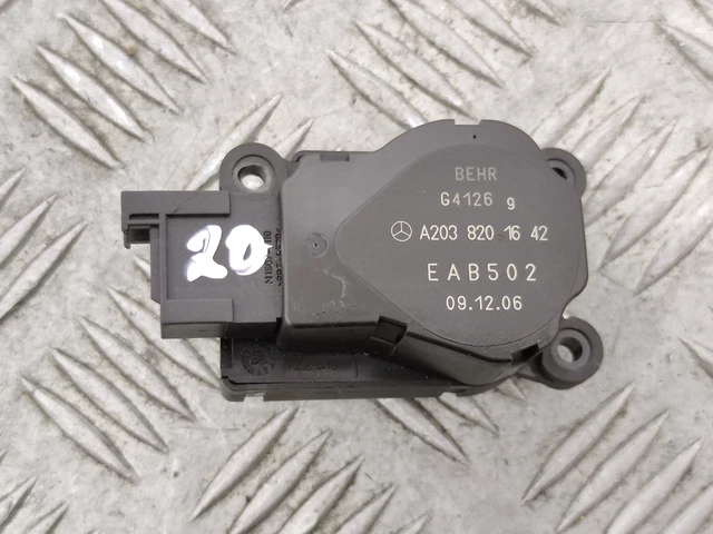 MERCEDES-BENZ CLK C209 Air flap motor A2038201642 2.2 Diesel 100kw 2007 ...