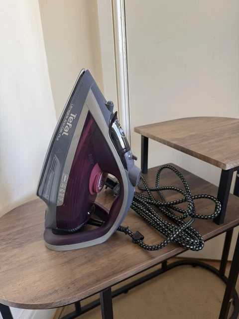 TEFAL ULTRAGLIDE ANTI-SCALE Plus FV5872 2800W Steam Iron - Puple/Grey £ ...
