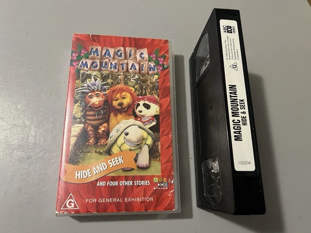MAGIC MOUNTAIN ‘HIDE and Seek’ VHS, 1999 ABC Kids, PAL Australia $99.99 ...