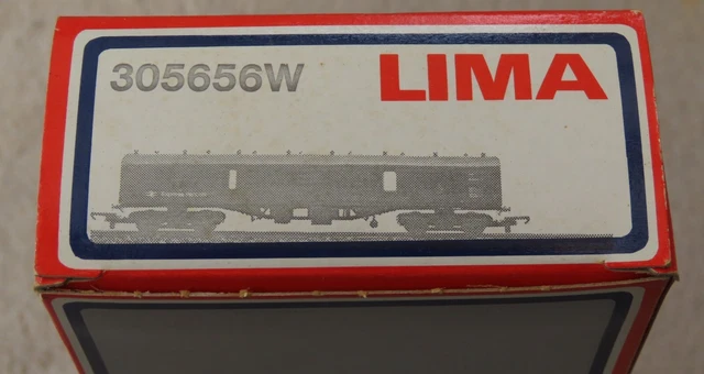 LIMA MODELS BR Blue Express Parcels GUV Coach M86117 OO Gauge 305656 £ ...