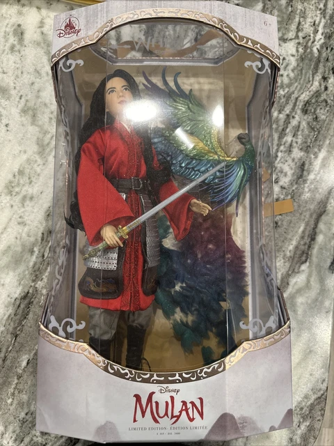 DISNEY STORE LIMITED Edition Live Action Mulan Doll LE 3400 £116.16 - PicClick UK