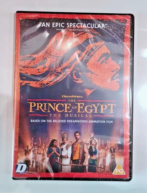 THE PRINCE OF Egypt The Musical Brand New Sealed Genuine Uk Dvd £16.78 ...
