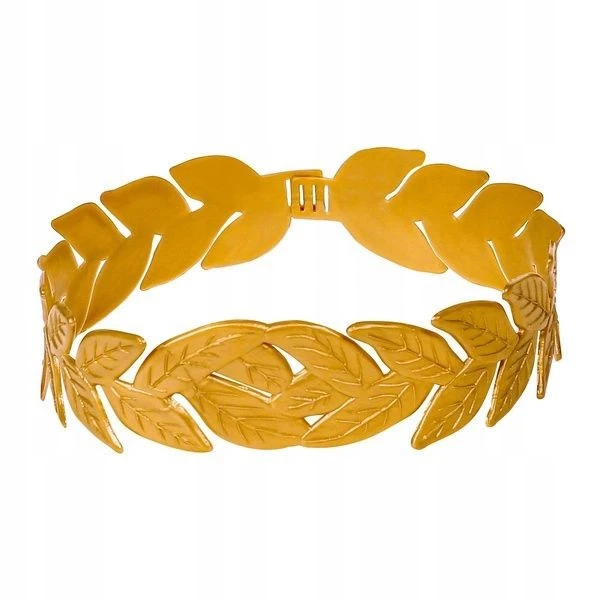 LAUREL WREATH GOLD Caesar Crown Fancy Dress Accessory £29.99 - PicClick UK