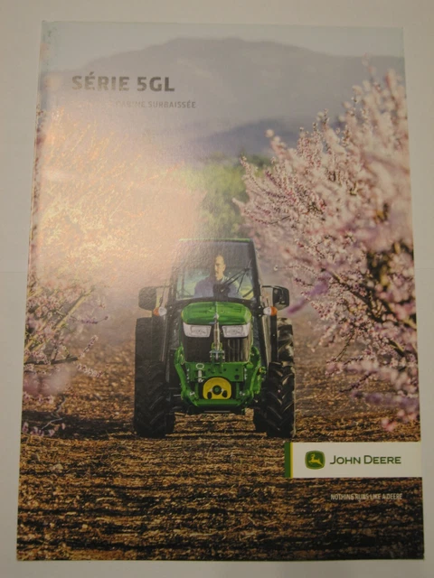 DOCUMENTATION BROCHURE PROSPECTUS Tracteur John Deere Prospekt EUR 7,50 - PicClick FR