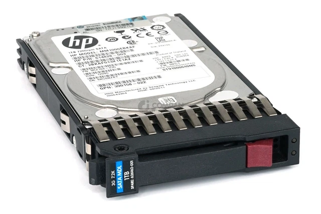 626162-001 HP HARD Drive 1Tb 7.2K 3G Sata Mdl 2.5 Sas EUR 74,99 ...