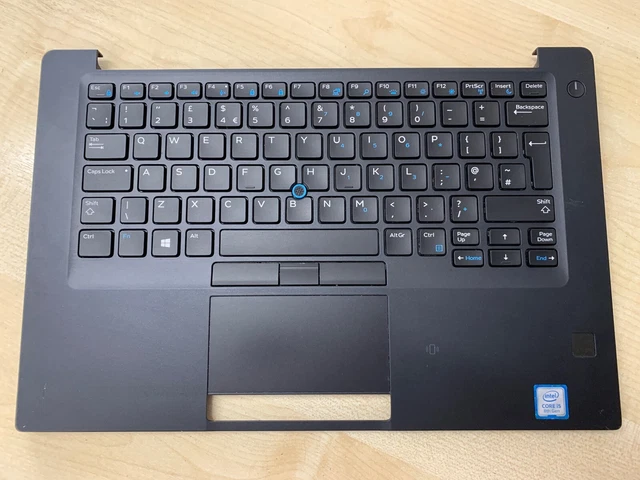 DELL LATITUDE 7490 Palmrest Touchpad UK Backlit Keyboard JK36G 0VTN1X ...