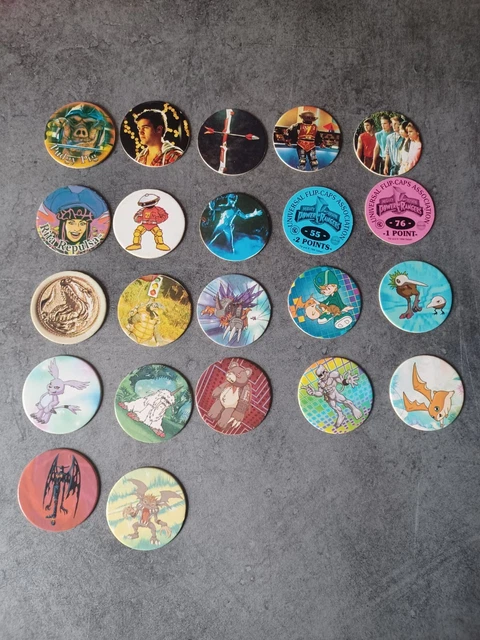 LOT DE 22 Pog POWER RANGERS et DIGIMON EUR 5,00 - PicClick FR