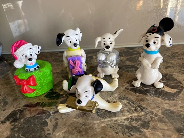 MINI DISNEY TOYS 101 Dalmatians by McDonalds x 45, mixed condition (see ...