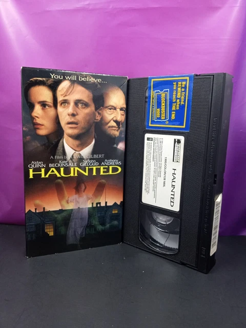 HAUNTED VHS AIDAN Quinn Kate Beckinsale Blockbuster £11.17 - PicClick UK
