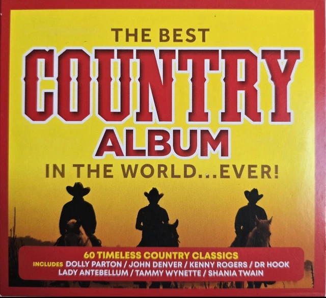 THE BEST COUNTRY Album In The World Ever! 3 CD Set 2019 Mint Condition ...