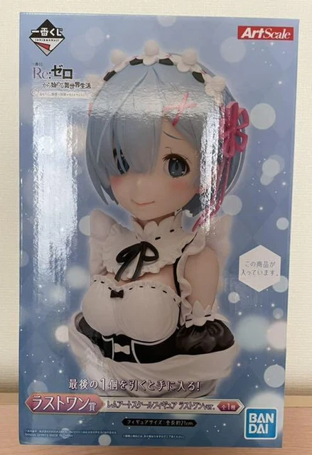FIGURINE REM RE Zero Art Scale Que les esprits bénissent Ichiban Kuji ...