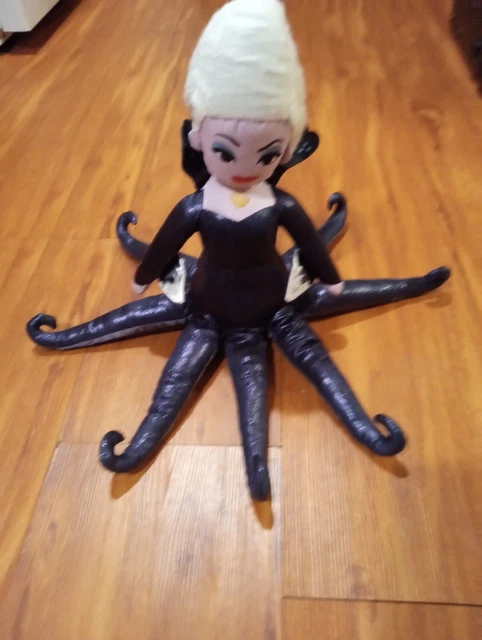 DISNEY THE LITTLE Mermaid Buddy Ursula Plush 22 Inch Stuffed Doll £13. ...