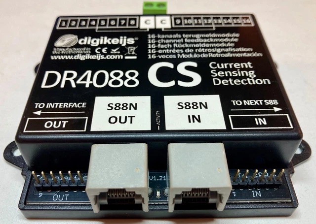 DIGIKEIJS DR 4088 CS, 16 Kanal Rückmeldemodul ohne OVP EUR 30,50 ...