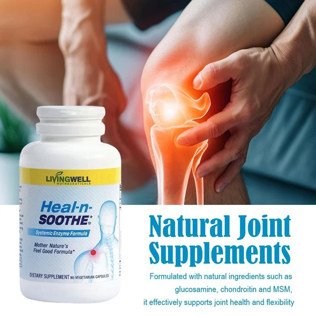 HEAL-N-SOOTHE ANTI INFLAMMATORY Supplement Proteolytic Enzyme - 90 ...