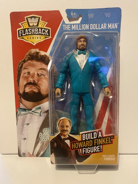 MATTEL WWE FLASHBACK Series THE MILLION DOLLAR MAN TED DIBIASE 2017 *Sealed* New $40.00 ...