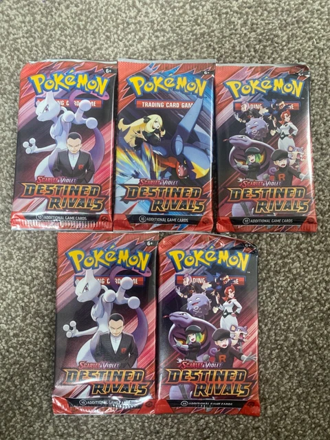 5X POKÉMON TCG Destined Rivals Booster Packs - SEALED. £1.75 - PicClick UK
