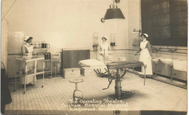 BRISTOL. COSSHAM MEMORIAL Hospital, Kingswood. Operating Theatre # 1439 ...