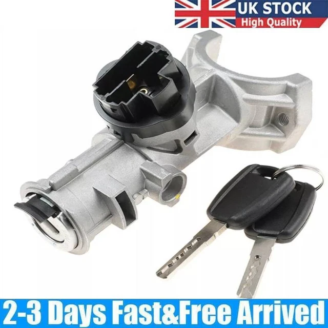 FOR FIAT DUCATO PEUGEOT BOXER RELAY IGNITION LOCK BARREL SWITCH KEYS ...