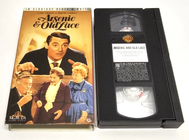 ARSENIC & OLD Lace VHS 1992 Cary Grant £5.44 - PicClick UK