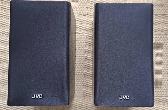 JVC UX-D150 SPEAKERS Valve HiFi System Duo 2 Units Black Tested ...