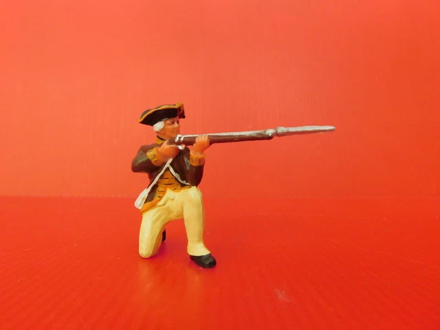 ELASTOLIN / GUERRE D'independance Americaine : Soldat Au Combat EUR 25 ...