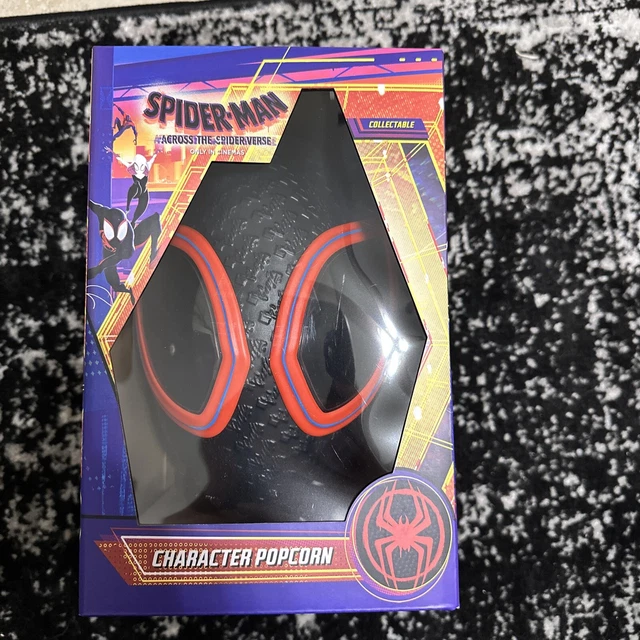 SPIDER-MAN ACROSS THE Spider-Verse Miles Morales & Gwen Popcorn Buckets ...