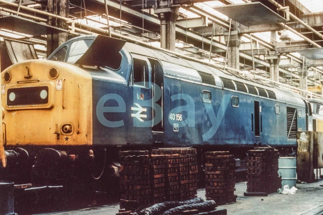 UK RAILWAY PHOTOGRAPH of Class 40 Locomotive 40156. RM40-128 £1.70 ...