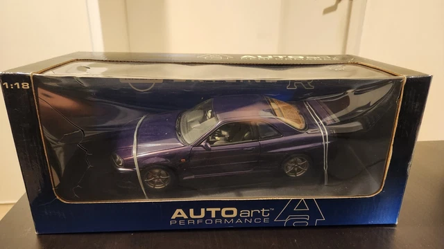 AUTOART 1/18 - Nissan Skyline GT-R R34 (Midnight Purple) - 77304 EUR ...