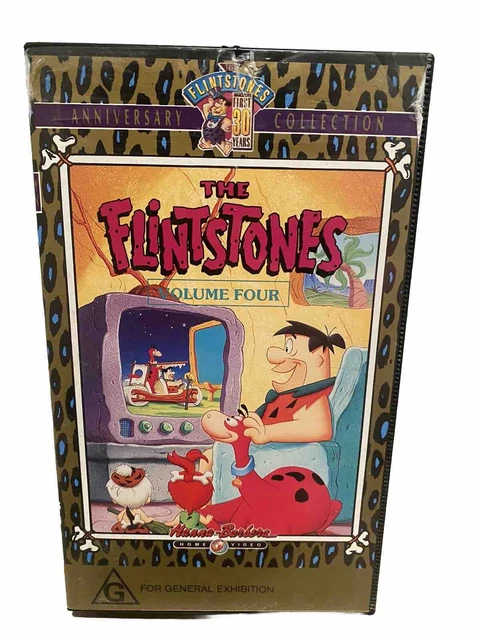 THE FLINTSTONES ANNIVERSARY Collection Volume Four 4 - VHS - RARE 1991 ...