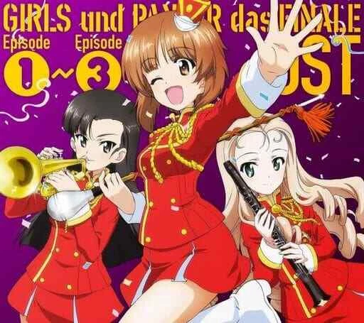 ANIME CD GIRLS Und Panzer Das Finale Colonna sonora originale-Girls ...