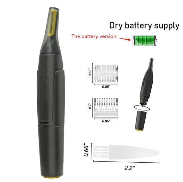 NEW MULTIFUNCTION NOSE Eyebrow Sideburns Head Shaver Personal Facial ...