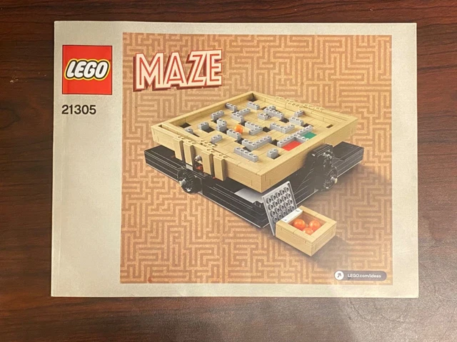 LEGO IDEAS SET 21305 Maze Labyrinth Game - 100% COMPLETE with Box ...