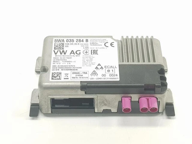 5WA035284B MODULE ÉLECTRONIQUE pour VOLKSWAGEN TIGUAN AX1 R-LINE ...