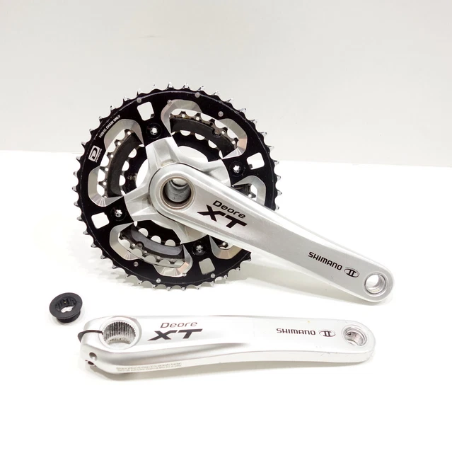 SHIMANO DEORE XT Mountainbike Kurbel Garnitur FC-M770 FC-M771 42/32/24 T 10 sp EUR 129,90 ...