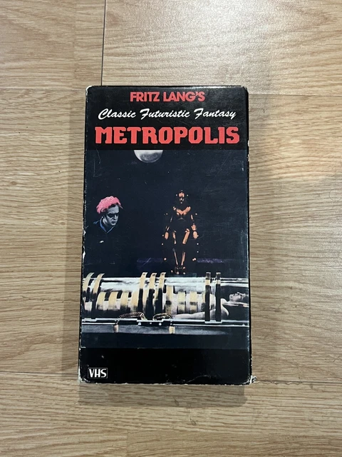 METROPOLIS BY FRITZ Lanz On VHS! $69.99 - PicClick CA