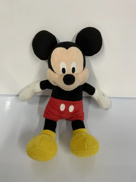 DISNEY MICKEY MOUSE 9” Plush Soft Toy Original Disney Store Label ...