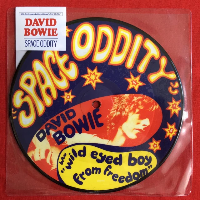 DAVID BOWIE -SPACE Oddity- Rare UK 40th Anniversary Picture Disc (Vinyl ...