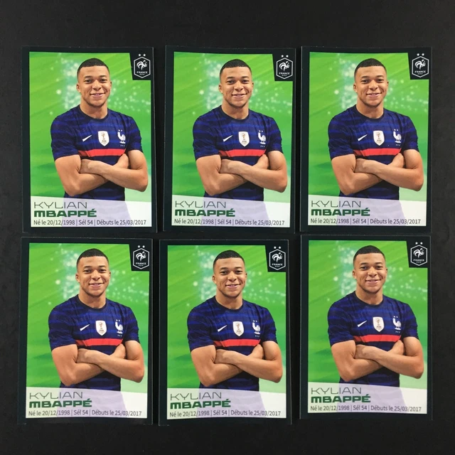 KYLIAN MBAPPE 6 Sticker Panini World Cup Qatar 2022 #49 / Au Plus Pres ...