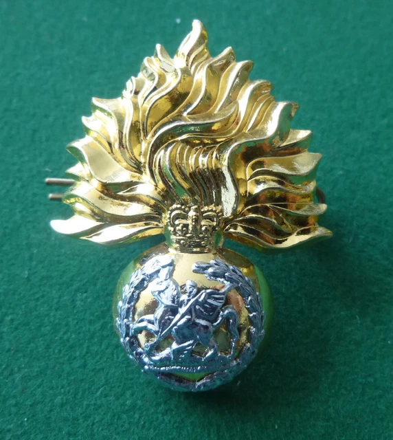 BRITISH ARMY CAP Badge in New Metal - The Royal Regiment of Fusiliers ...
