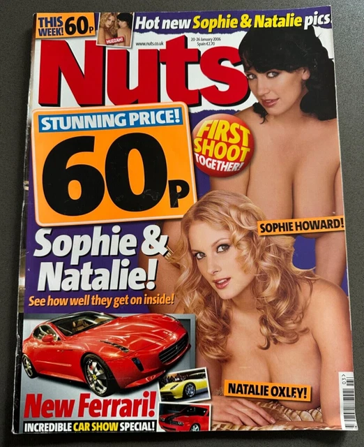 NUTS MAGAZINE 20 - 26 January 2006 - Sophie Howard, Natalie Oxley £6.99 - PicClick UK
