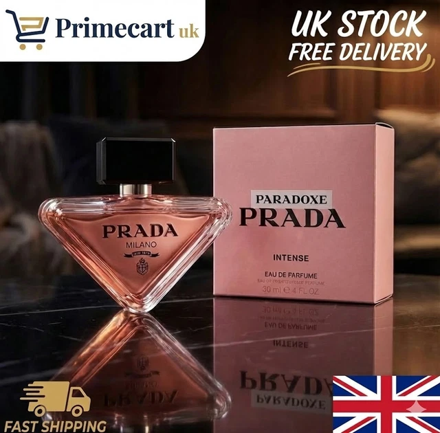 PRADA PARADOXE INTENSE Eau de Parfum 90ml Spray Women New Sealed Box 3D ...
