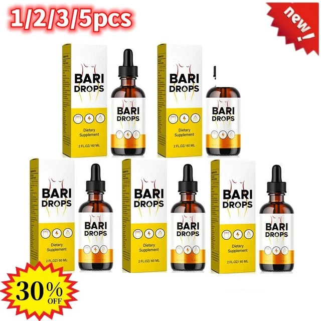 1-5PCS BARI DROPS For Weight Loss Extract Review, Bari Drop Lose Fat ...