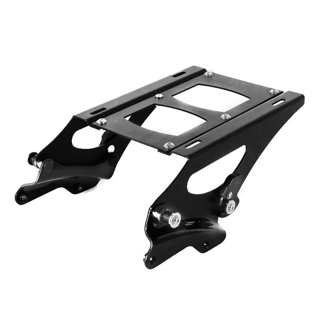 BLACK MOUNTING RACK&4 Point Docking Kit For Harley Electra Road Glide ...