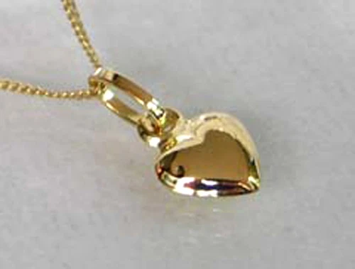 ECHT GOLD *** Herzkette Herz Anhänger + Kette GOLD DOUBLE 42 cm EUR 66,52 - PicClick DE